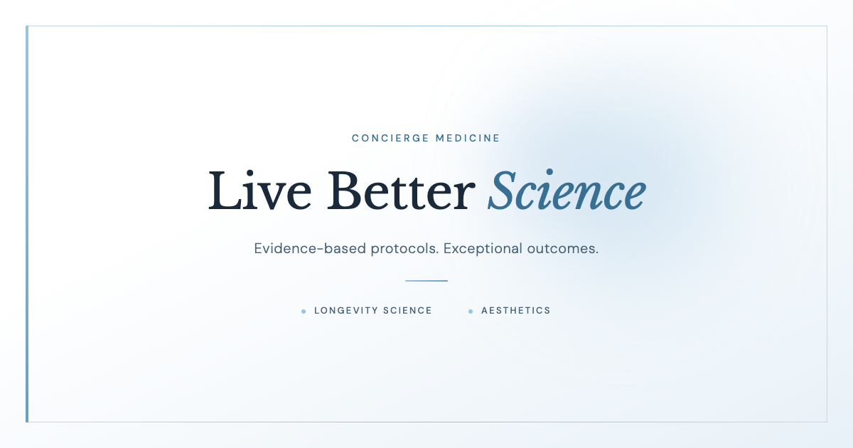 Live Better Science | Your source of truth on yourself.